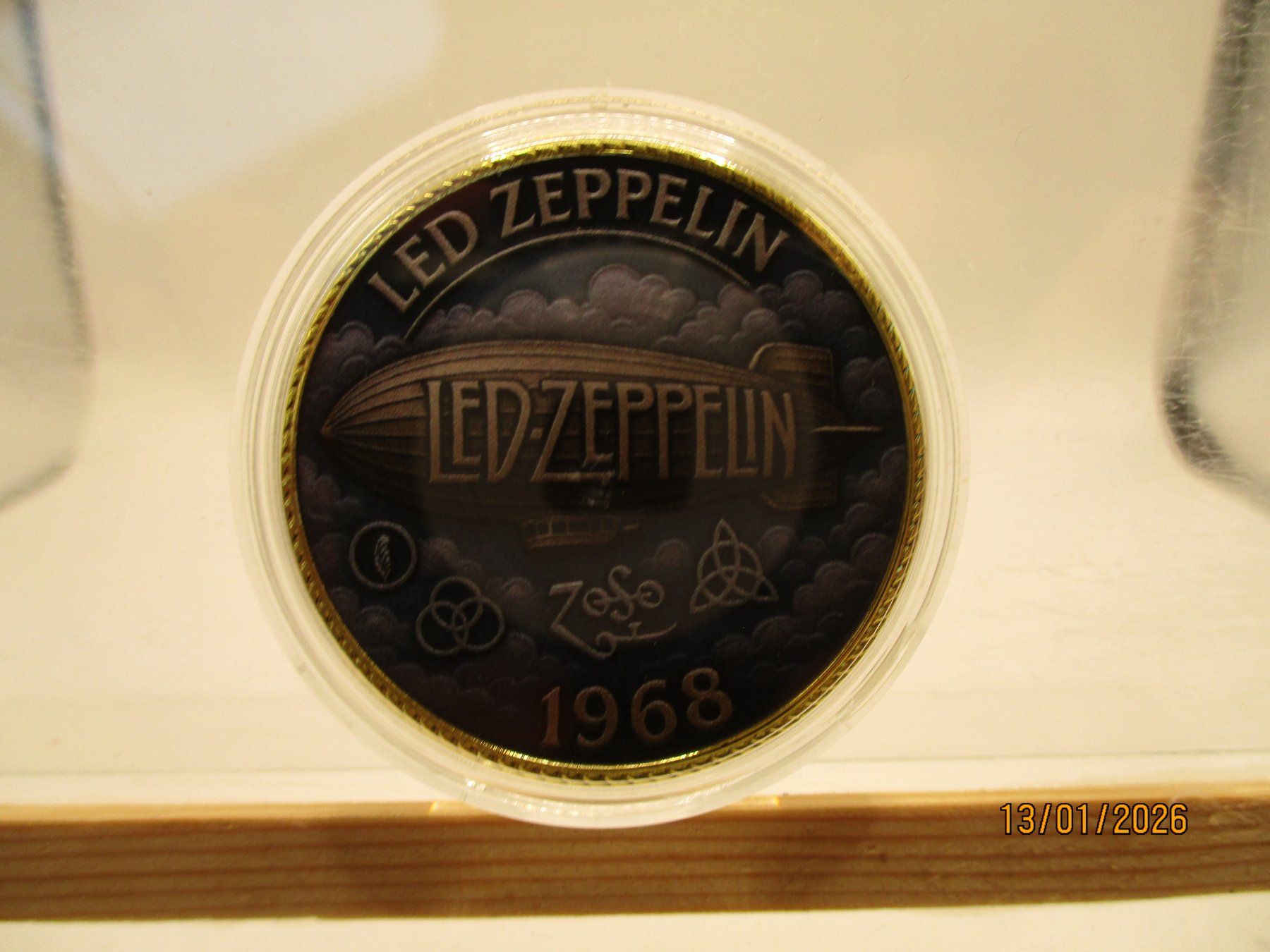 Led Zeppelin 1998 Münze Repro (Neu und originalverpackt) in Felsberg ...
