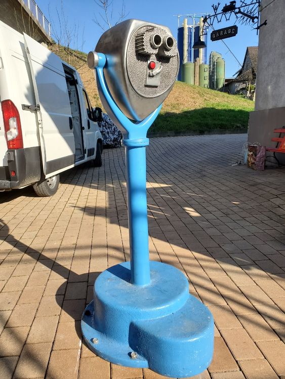 Münzfernrohr Aussichtsfernrohr mit SDS Karte - Vintage Rarit (Gebraucht) in Risch für CHF 1 ...