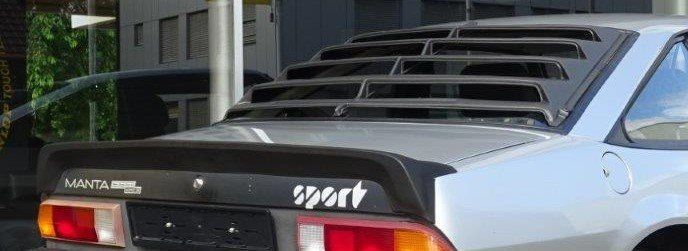 Heckspoiler und Heckscheibenlamelle zu Opel Manta B | Kaufen auf Ricardo