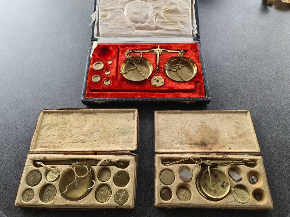 3 Anciennes balance de précision (Gebraucht) in le landeron für CHF 121 ...