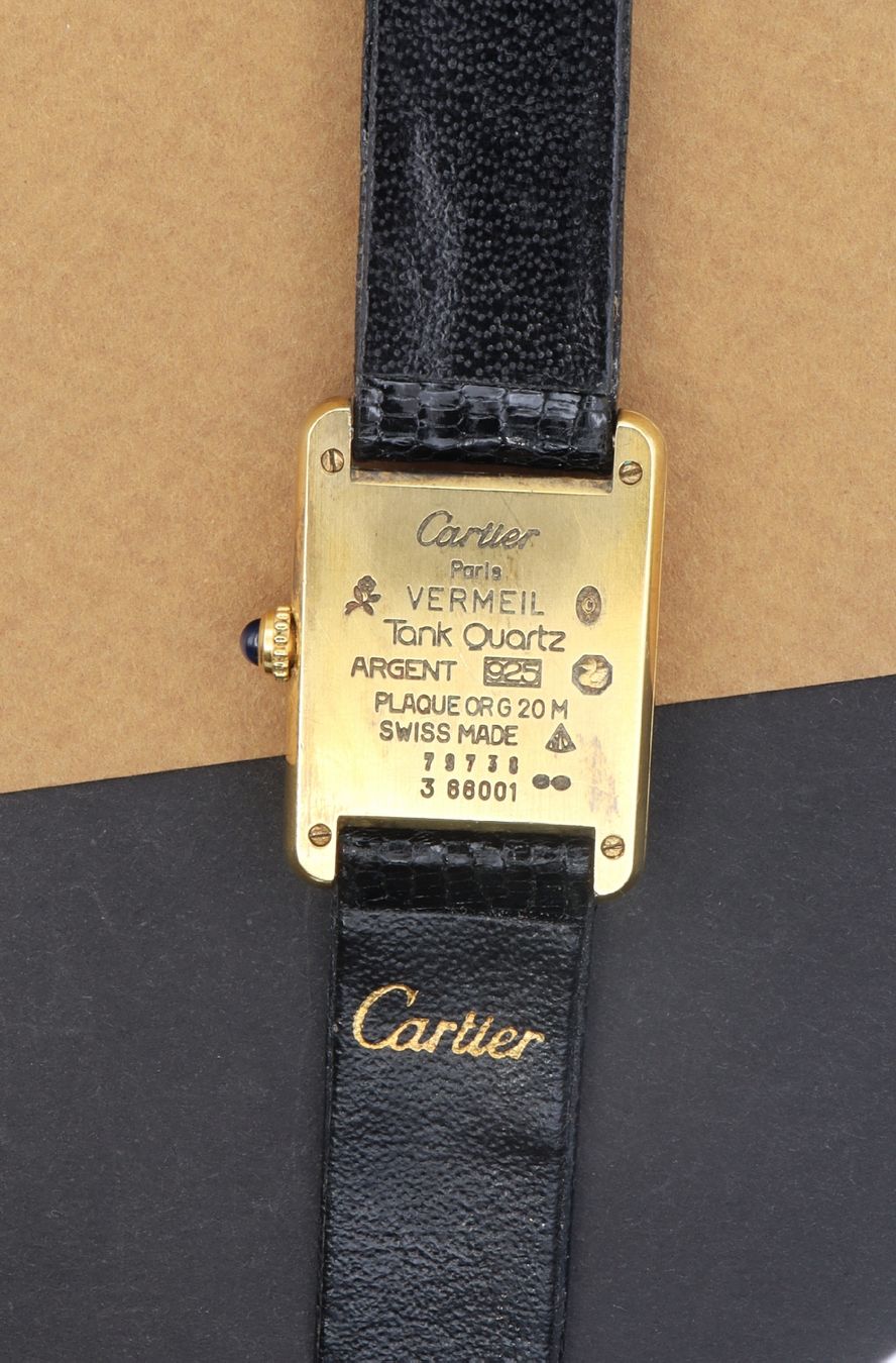 Cartier Tank Must Trinity Vermeil Quartz RARE ! (D'occasion) à Vernier ...