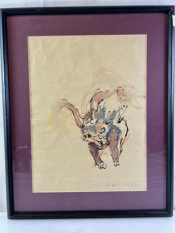 interessant Bild handsigniert. | Kaufen auf Ricardo