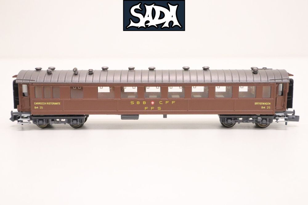 Wabu 057.001 SBB DR4ü Speisewagen 25, Spur N (Gebraucht) in Basel für CHF 190 – mit Lieferung ...