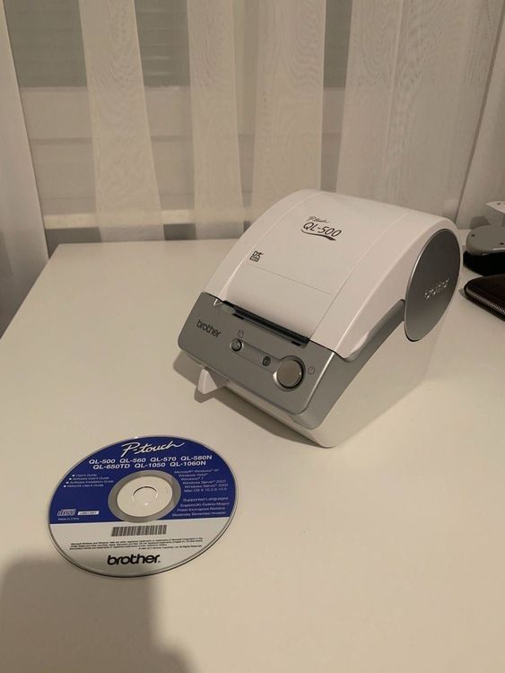 Brother P-touch QL-500 Beschriftunsgerät (Neu (gemäss Beschreibung)) in ...
