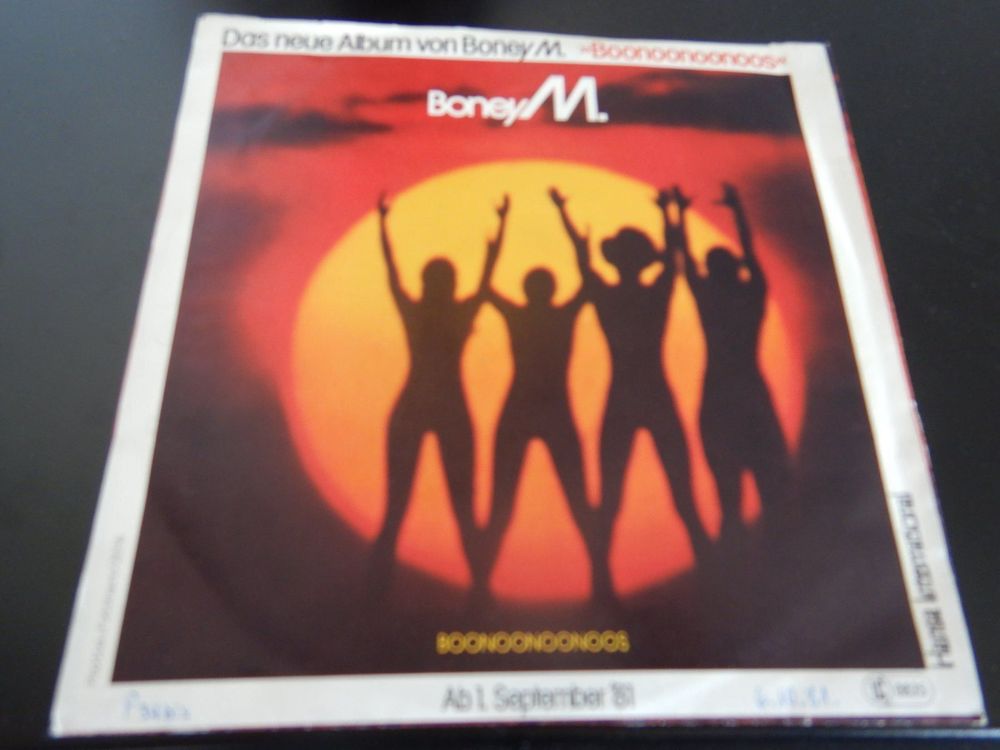 Single 7" Boney M., Malaika 1981 (Gebraucht) in Mörschwil für CHF 1 ...