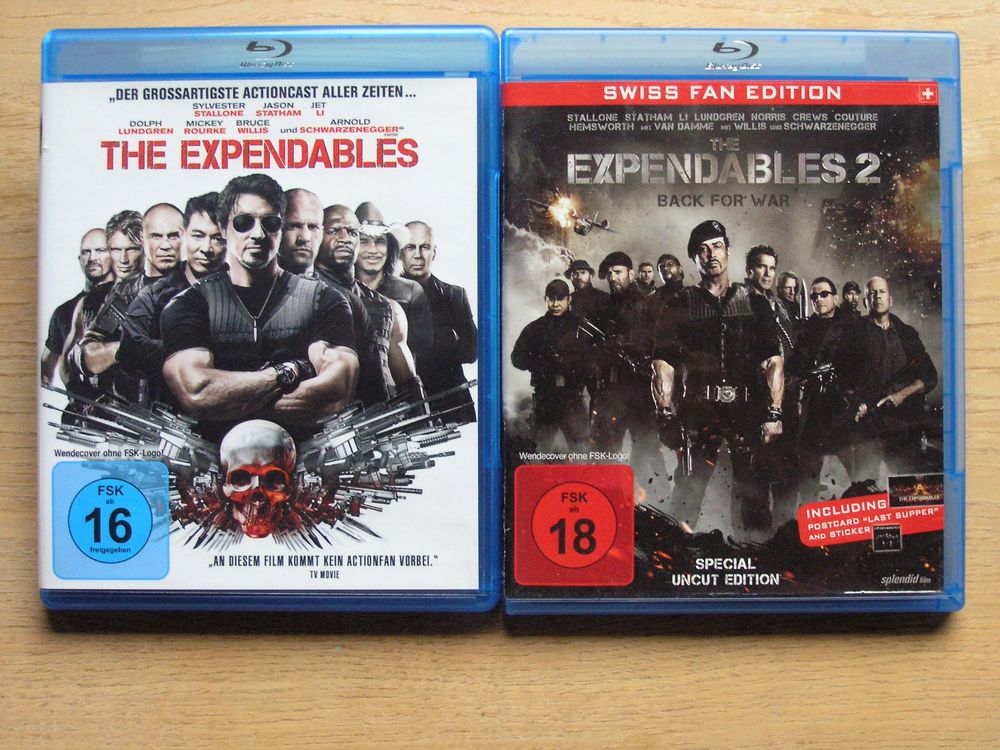 The Expendables 1 & 2 (2 Blu-rays - Set) | Kaufen auf Ricardo