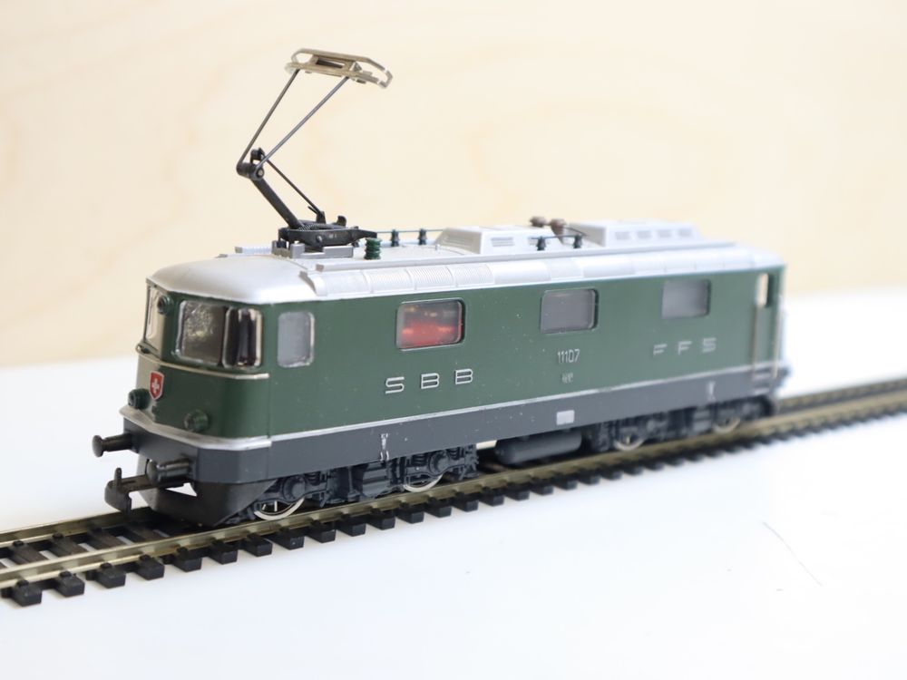 HAG SBB Re 4/4 E-Lok - Nr. 11107 AC (Gebraucht) in Winterthur für CHF ...
