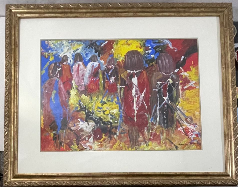 Susan Frank (XX) grosses Gemälde (Gebraucht) in für CHF 34 – mit ...