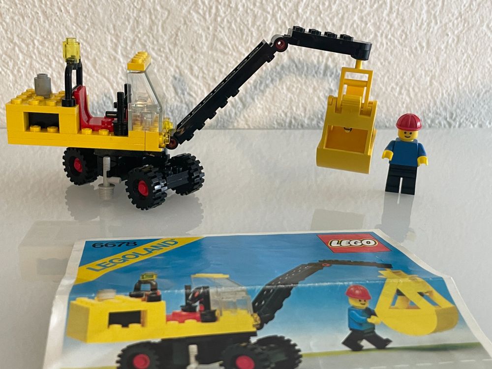 Lego 6678 Pneumatik Bagger - Stadt, Legoland, City | Kaufen auf Ricardo