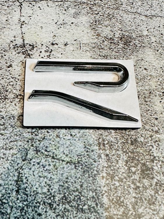VW R Racing Schriftzug, Emblem, Logo 3D Metall Neu in Chrom (Neu und ...
