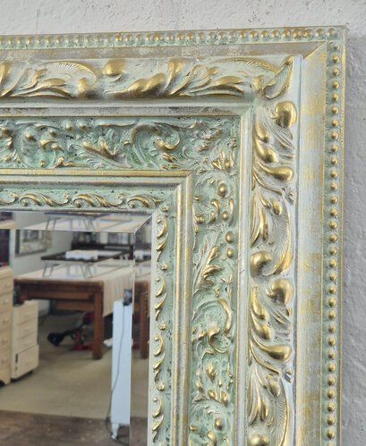 Grosser Wandspiegel im Barock Stil, Top Zustand! Shabby Chic (Neu ...