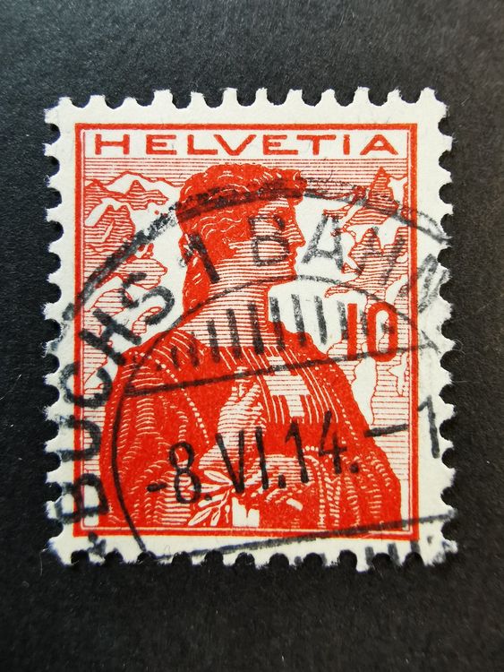 TR55 Timbre Suisse Oblitere 1914 | Kaufen auf Ricardo