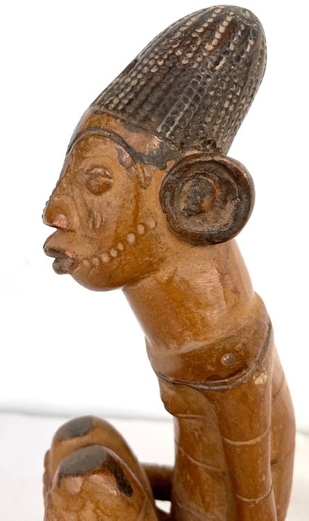 wunderschöne alte Mangbetu Terracotta Figur Kongo Höhe 19 cm (Gebraucht) in Rüthi (Rheintal) für ...