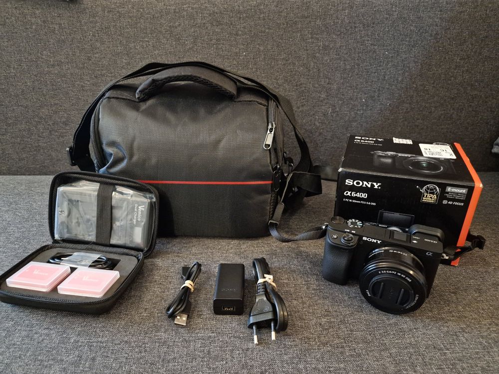 Sony Alpha a6400 16 - 50 mm, 24.20 Mpx, APS-C / DX (NEW) (Neu (gemäss ...