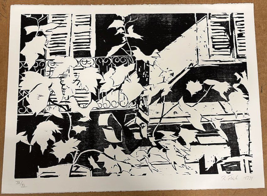 Holzschnitt handsigniert Roland Flück (ID b3402) (Gebraucht) in ...