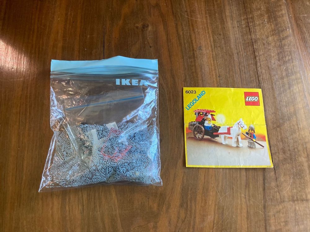 Lego 6023 - Castle - Maiden's Cart - Vintage 1986 | Acheter sur Ricardo