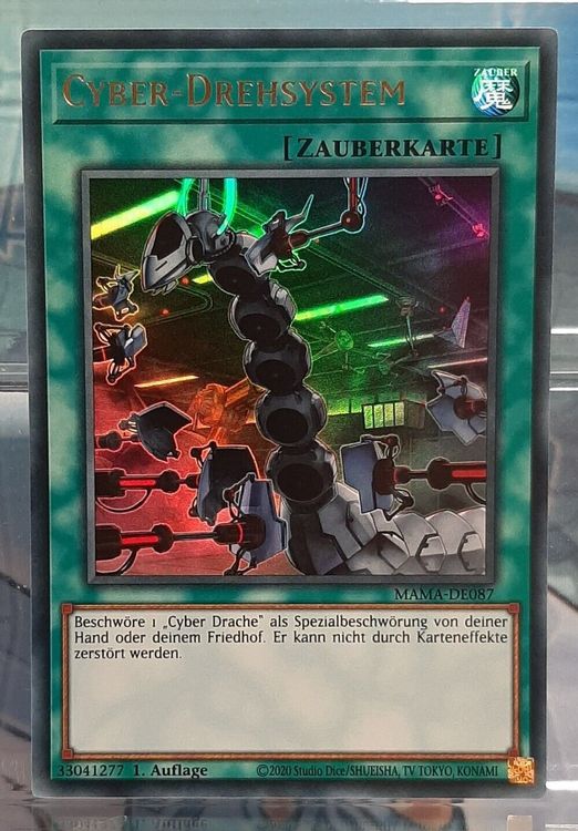 Yugioh - Cyber-Drehsystem - UR - MAMA-DE087- Magnificent Mav | Kaufen ...
