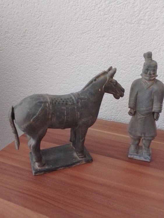Terracotta Armee, Keramik Figuren, 6teilig Asien (Gebraucht) in Trubschachen für CHF 10 – mit ...