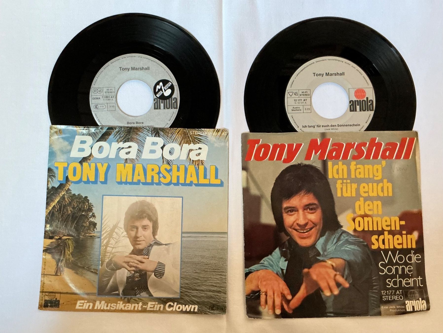 Schallplatte Vinyl Single 7“ /Tony Marshall - Bora Bora & .. (Gebraucht ...
