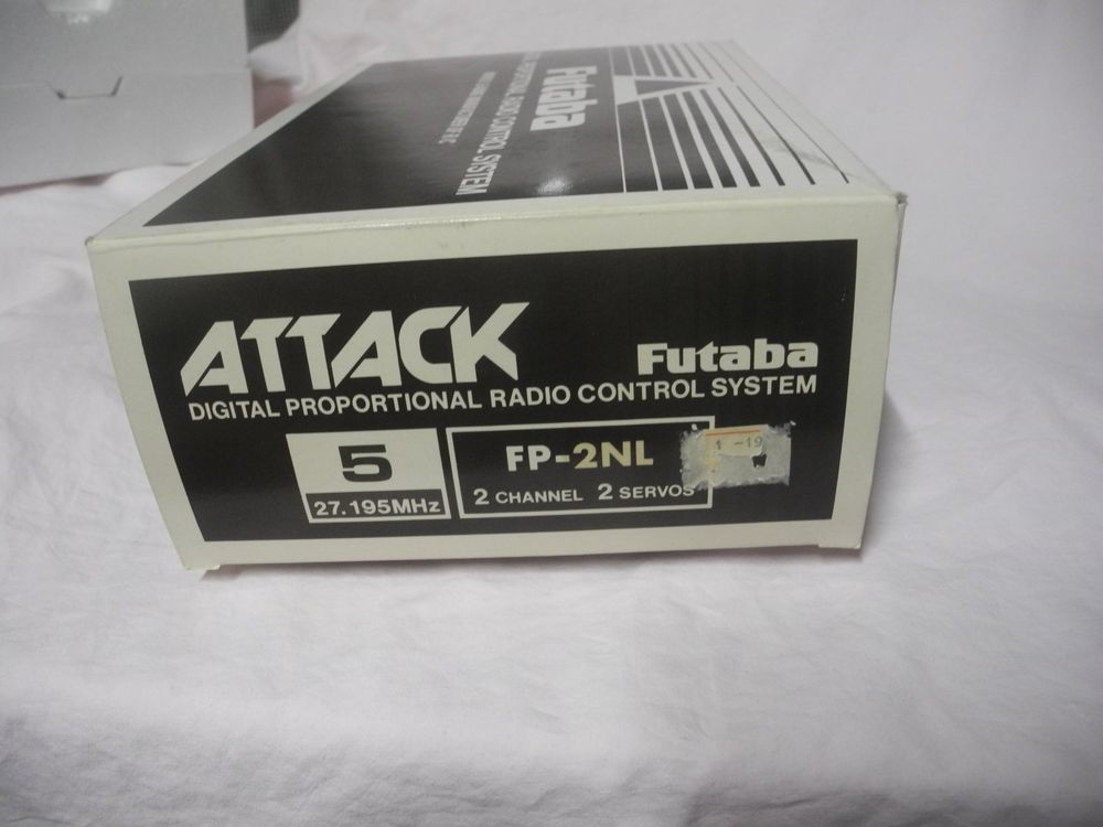 FUTABA ATTACK FP-2NL 5 27.195 MHz DIGITAL R/C SYSTEM (Gebraucht) in ...