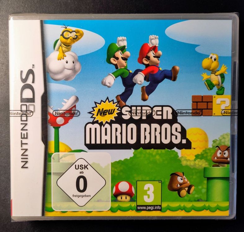 New Super Mario Bros - Nintendo DS (Neu und originalverpackt) in La ...
