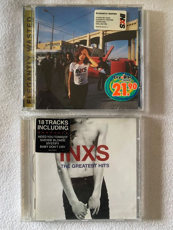 2 x INXS - Elegantly Wasted / The greatest Hits (Gebraucht) in ...