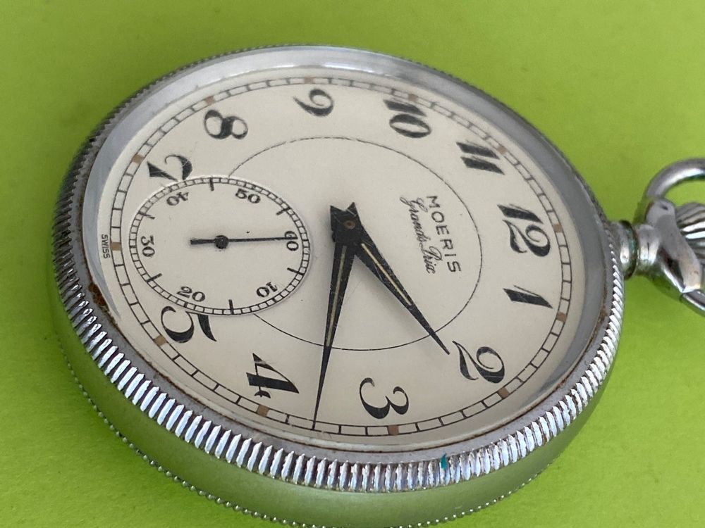 Moeris Grands Prix Taschenuhr 50. mm (Gebraucht) in Pfeffingen für CHF 72 – mit Lieferung auf ...
