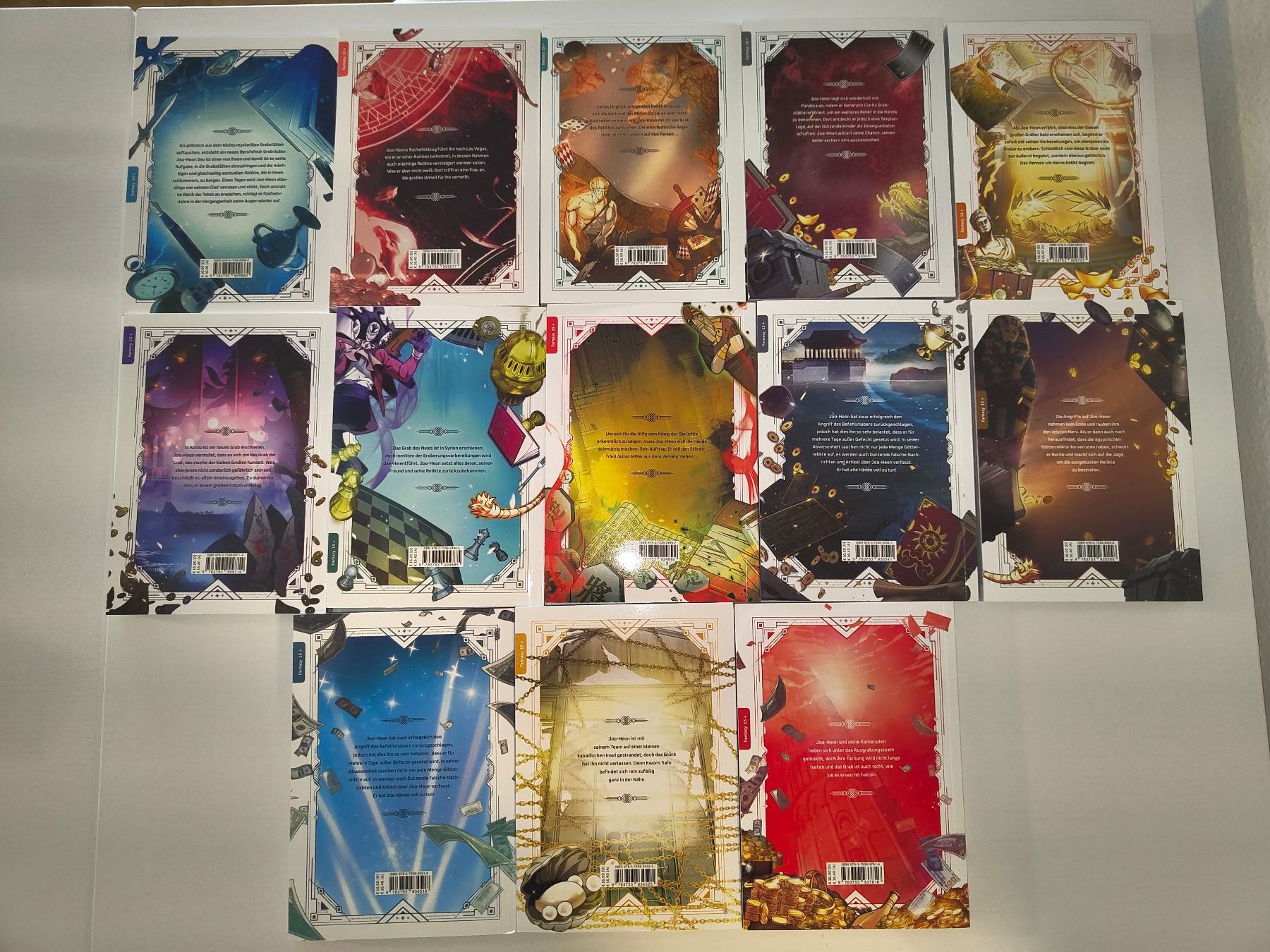 Manga/Webtoon/Manhwa: Tomb Raider King Band 1-13, mit Extras (Gebraucht ...