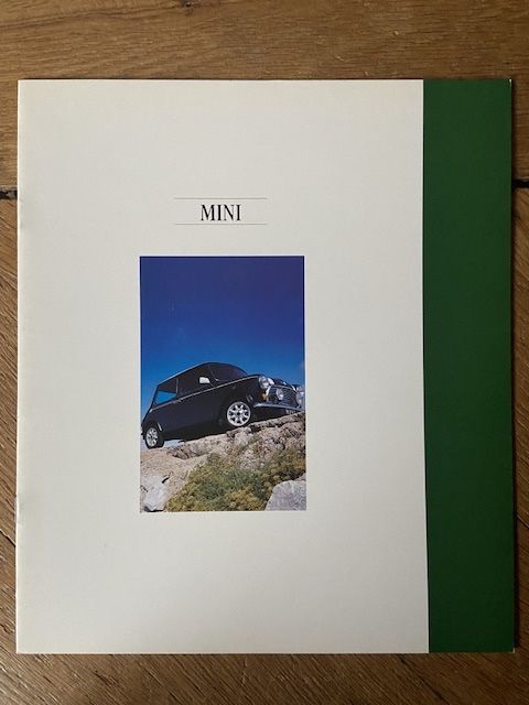 MINI COOPER ca 1994 1995 Prestige-Prospekt deutsch brochure (Gebraucht ...