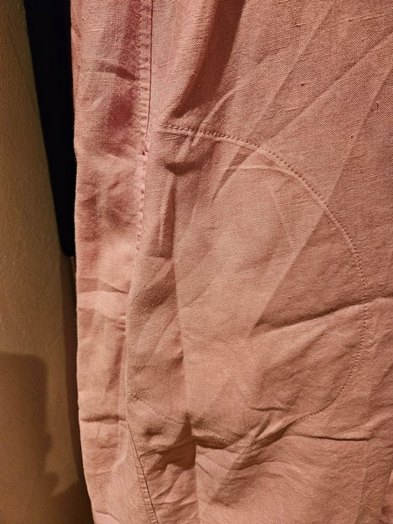 robe en lin rose PETER HAHN | Kaufen auf Ricardo