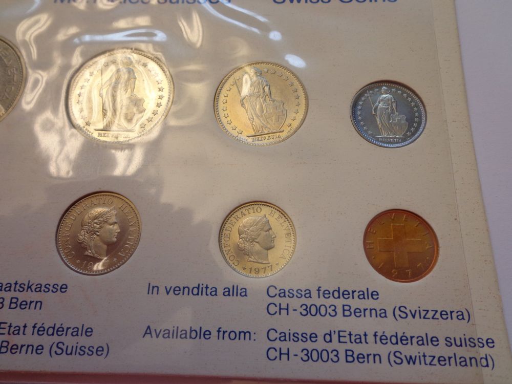 Münzen, Geld, Rappen, Franken, Sammlung, Antik (Gebraucht) in Andeer für CHF 28 – mit Lieferung ...