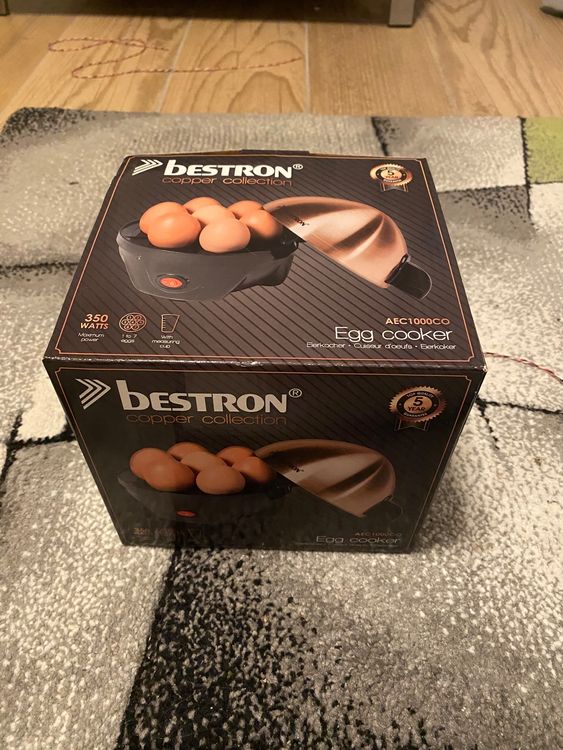 BESTRON Eierkocher Copper Collection AEC1000CO neuwertig | Kaufen auf ...