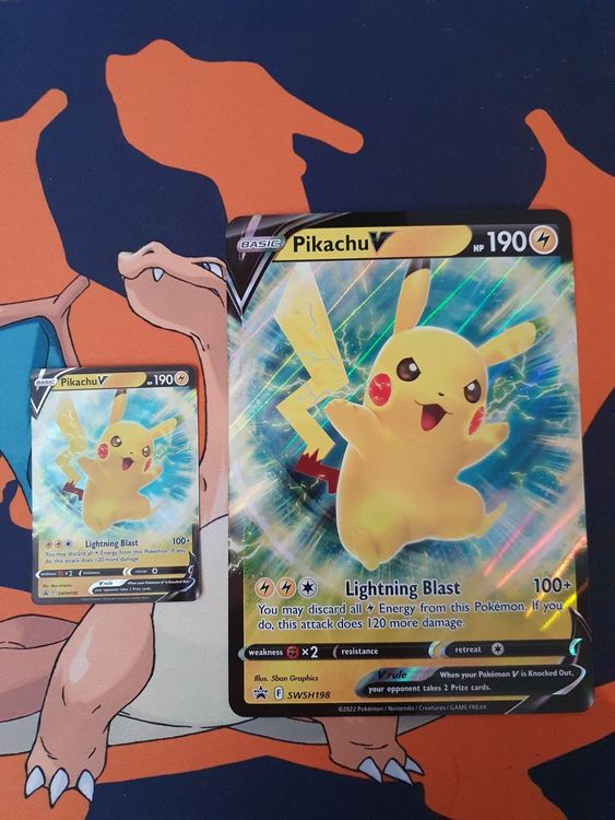 2x Pokemon Pikachu V Promo EN XXL (Neu (gemäss Beschreibung)) in Zürich ...