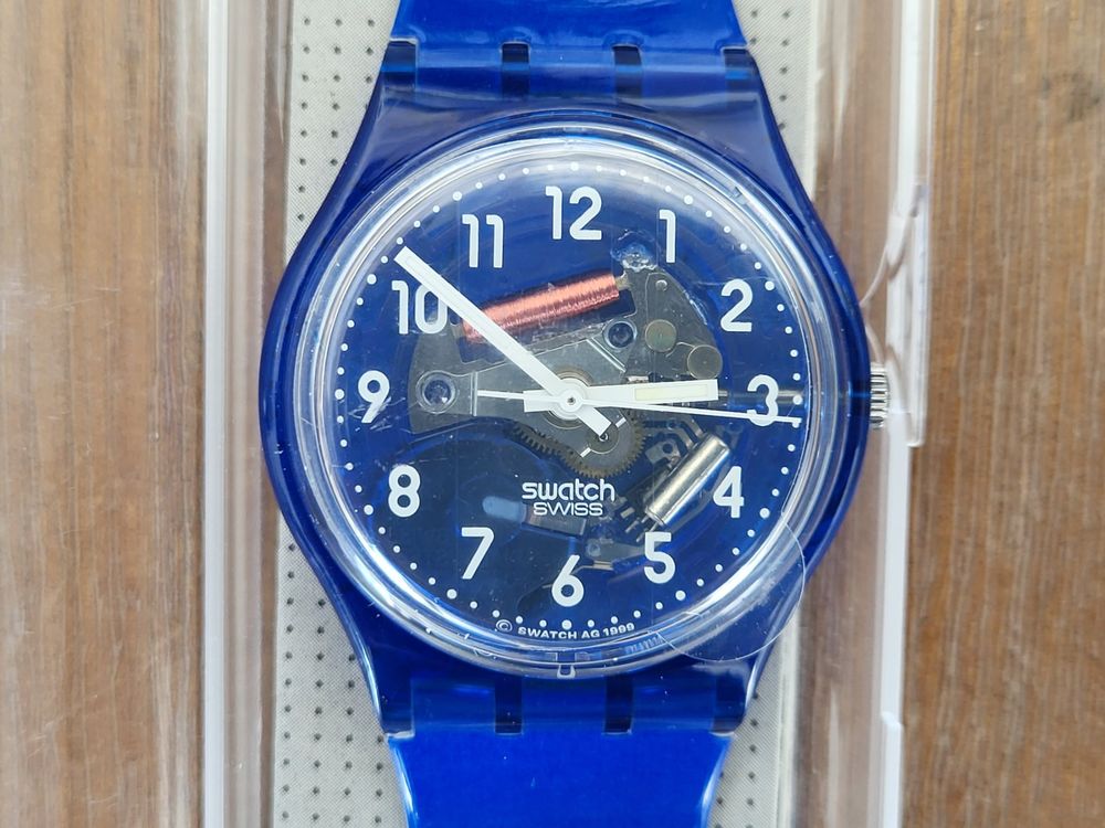 SWATCH GN182 GLORIUS BLUE OLYMPIC NEU | Kaufen auf Ricardo