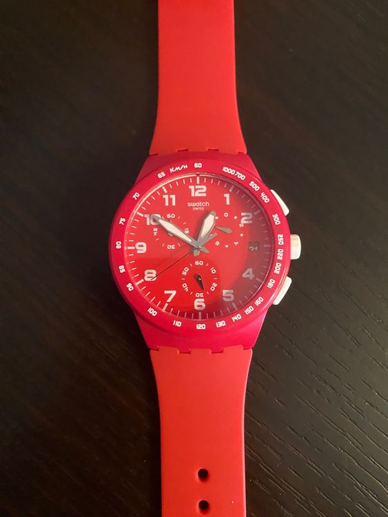 Swatch Red Watch Mens (Gebraucht) in Lausanne für CHF 40 – mit ...