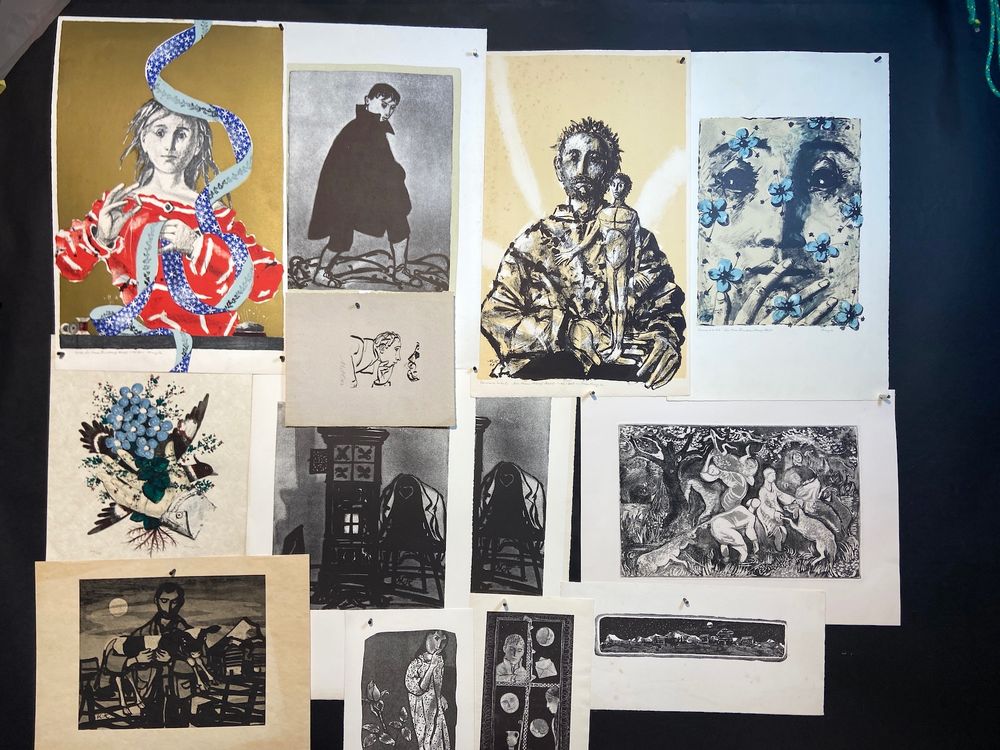 🟢 12 Lithografien von Max HUNZIKER (Gebraucht) in Zürich für CHF 31 ...