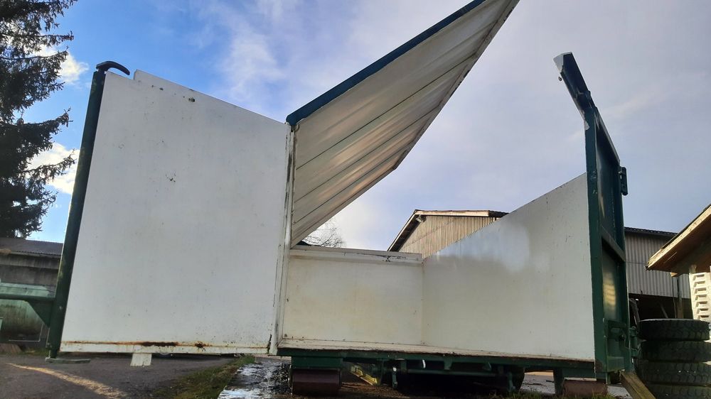 Abroll-Container, Mulde ca. 21.6 m³ mit Deckel | Kaufen auf Ricardo