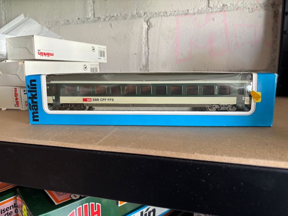 Märklin H0 4216 SBB FFS Wagen, neuwertig, Originalverpackt (Neu (gemäss ...