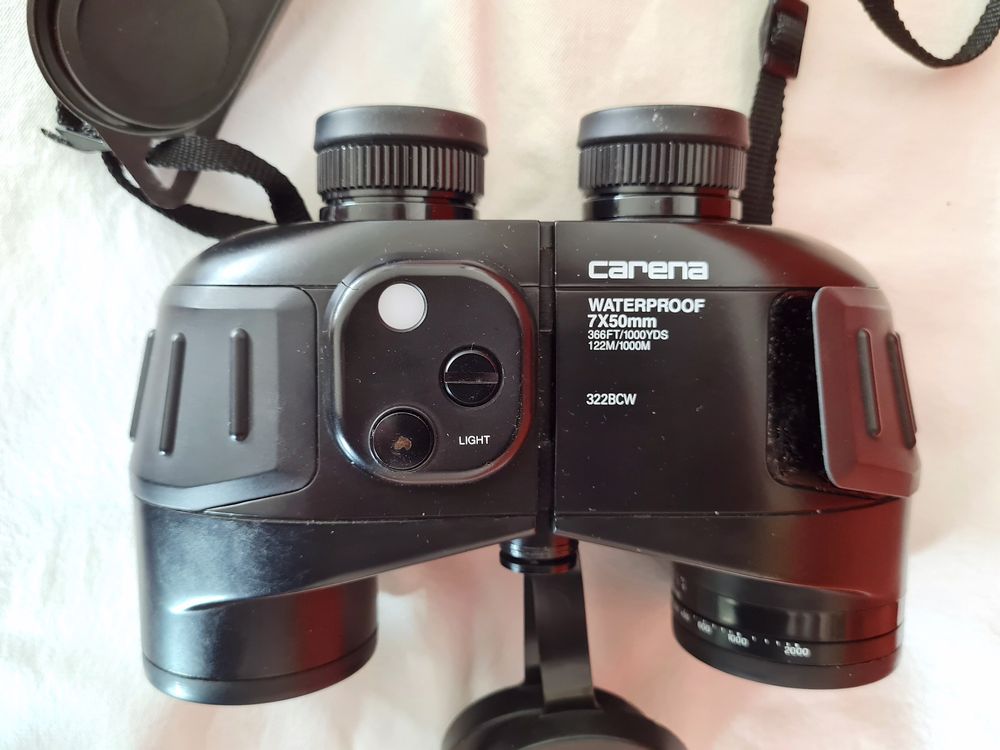 Carena 7x50mm Waterproof Fernglas mit Kompas | Kaufen auf Ricardo