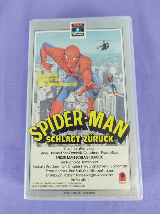 VHS-Videokassette: Spider-Man schlägt zurück RAR (Gebraucht) in Basel ...