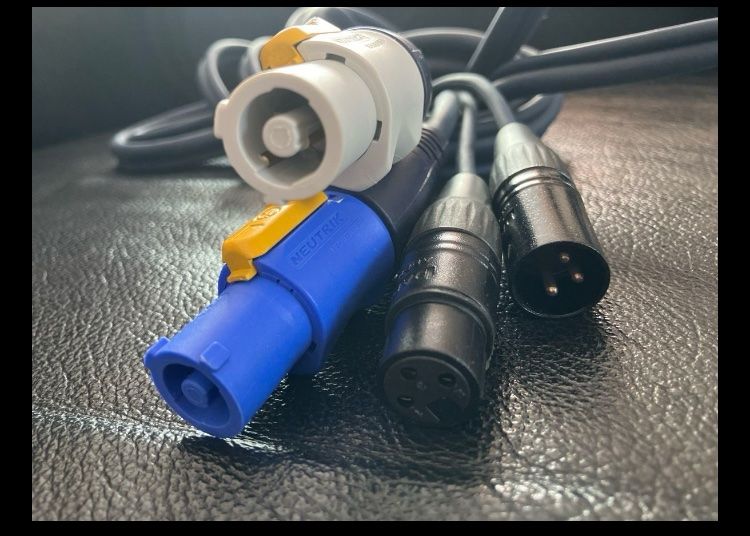 Câble DAP-Audio FP20 hybride power pro & 3-pin xlr-dmx 3m. (Neu (gemäss ...