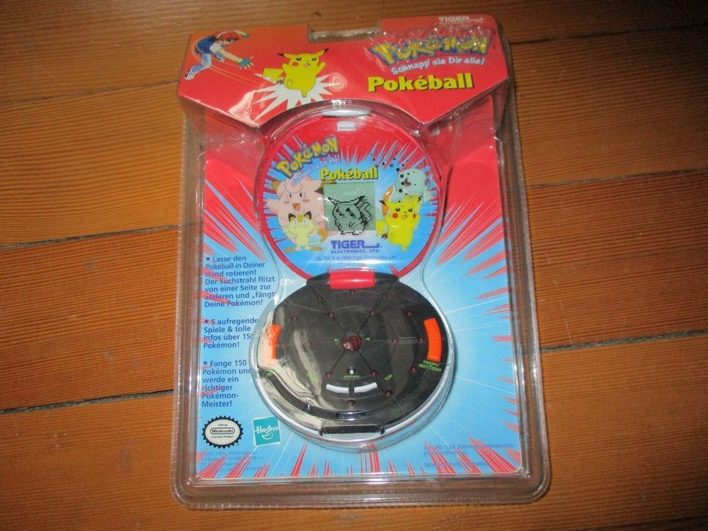 Pokemon Pokeball Hasbro Tiger Electronic (Neu und originalverpackt) in ...