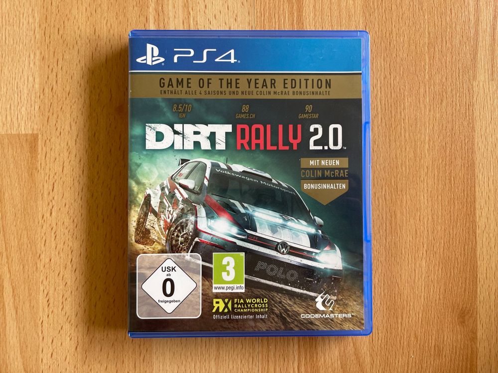 DiRT Rally 2.0, Sony Playstation 4, PS4, PS5 | Kaufen auf Ricardo