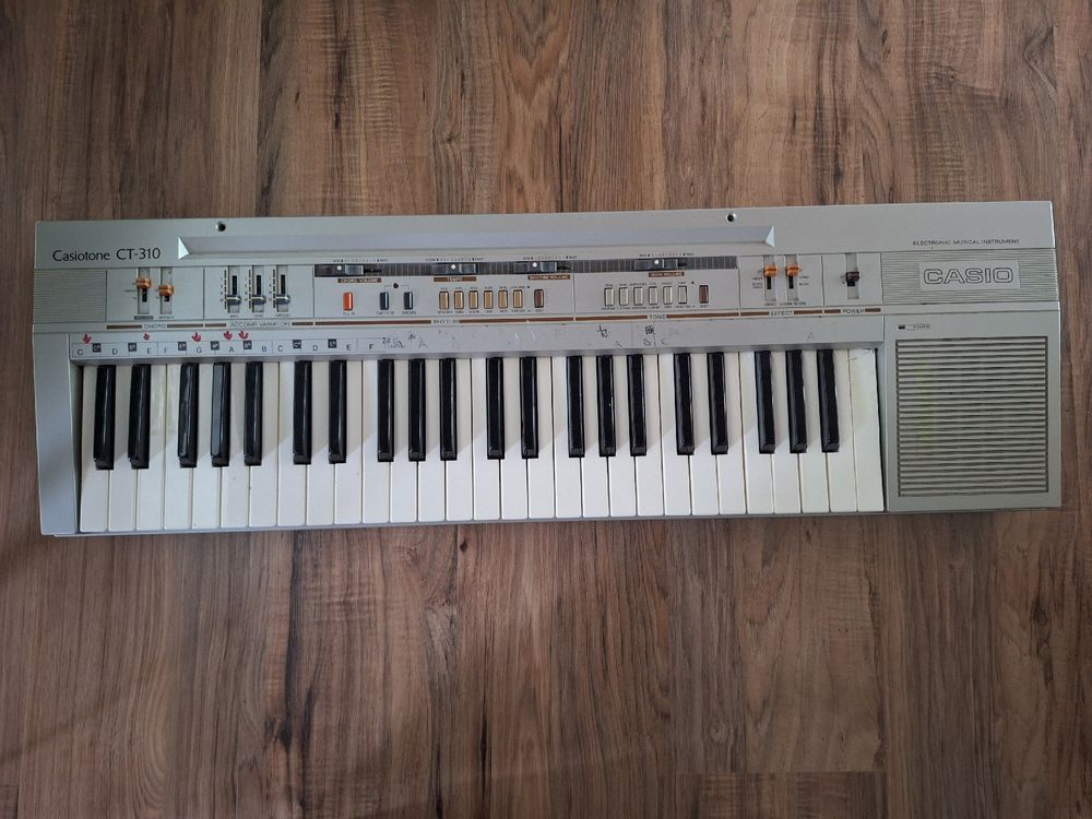Casio CasioTone CT-310 Keyboard - Vintage Rarität!🎹🎶🎵🎹 (Gebraucht) in ...