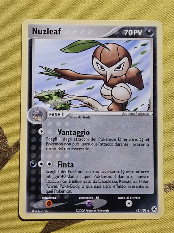 Hidden Ledends - Nuzleaf 45/101 IT (Gebraucht) in Bellinzona für CHF 0. ...