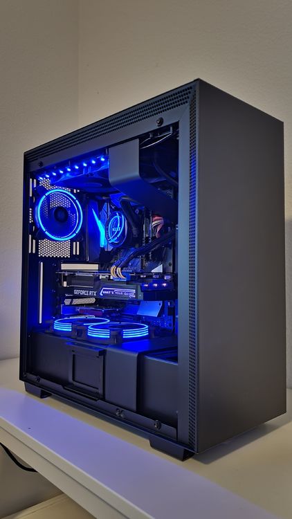 Gaming-PC | i7-8700K | RTX 2080 | NZXT H710i | NVMe | RGB (Gebraucht ...