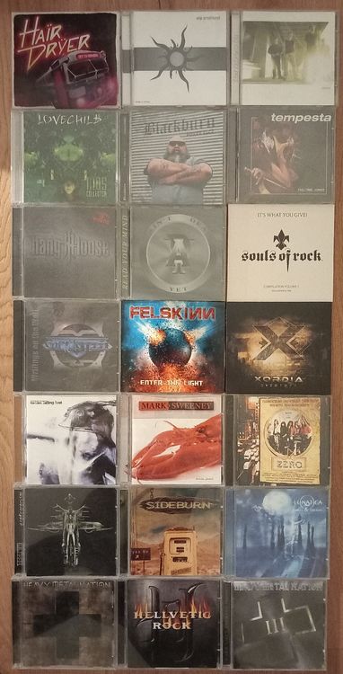 Schweizer Hard Rock + Heavy Metal. 21 CDs. zB Ain't Dead Yet (Gebraucht) in Ettiswil für CHF 36 ...