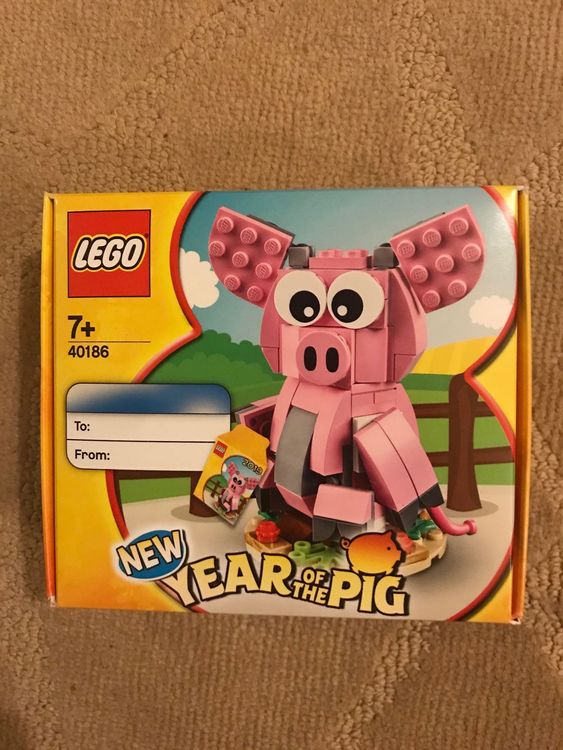 Lego creator 40186 the year of the pig (Neu und originalverpackt) in ...