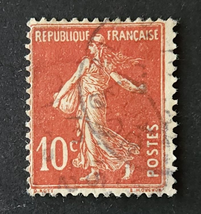 Frankreich-Mi 117c (1907) (Gebraucht) in Hittnau für CHF 7 – mit Lieferung auf Ricardo kaufen