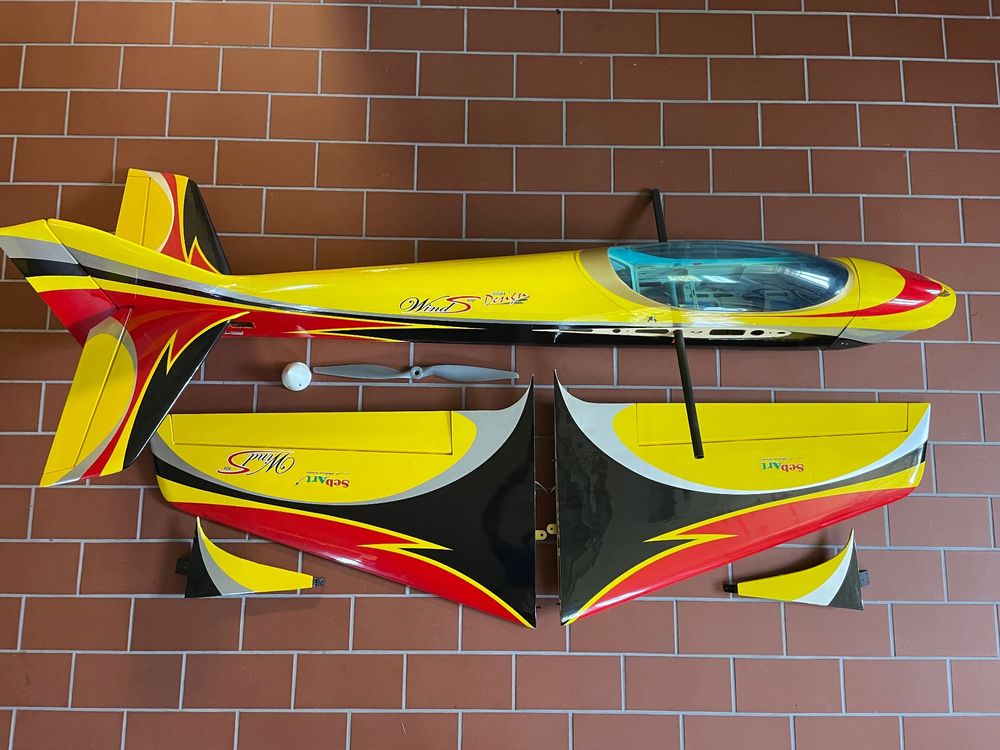 Sebart Wind S 50 gelb/schwarz/rot | Kaufen auf Ricardo